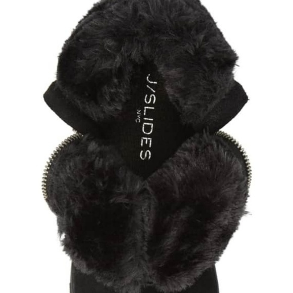 J/SLIDES | Shoes | Jslides Allie Hi Top Platform Faux Fur Sneakers ...